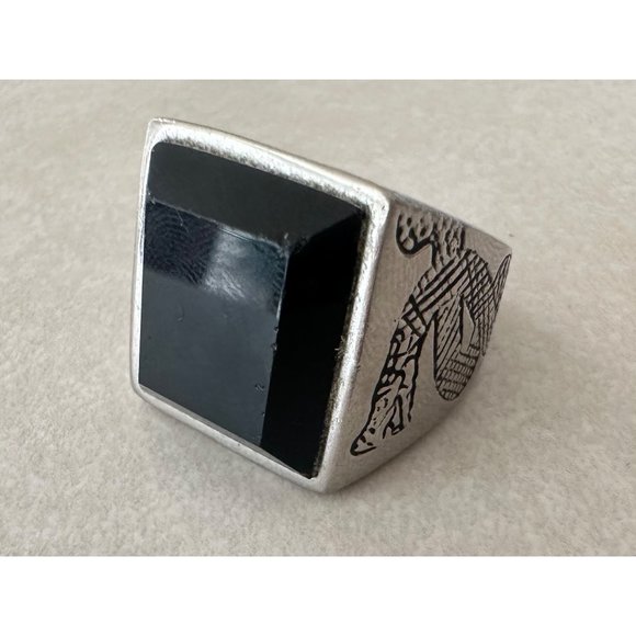 David Sigal | Accessories | David Sigal Etched Serpents Snakes Silver ...